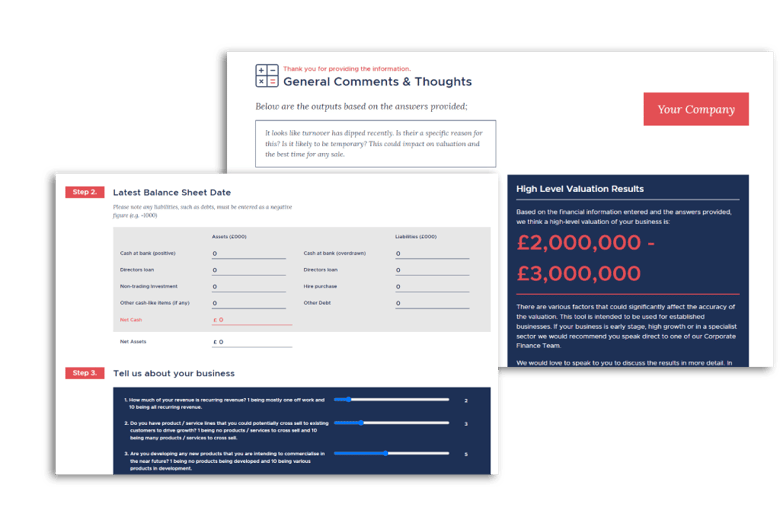 Shorts launches new interactive Business Valuation Tool